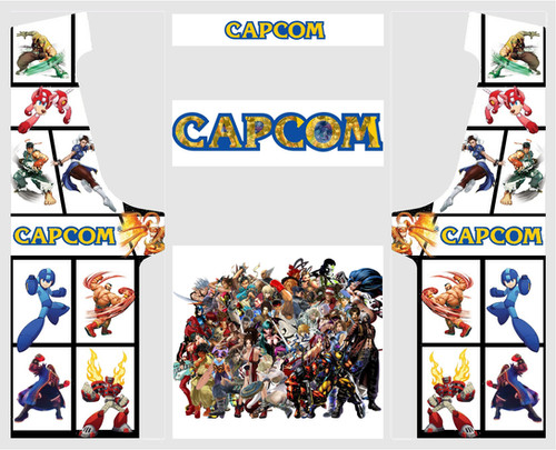 Capcom Geekpub Arcade Cabinet | Arcade Graphics