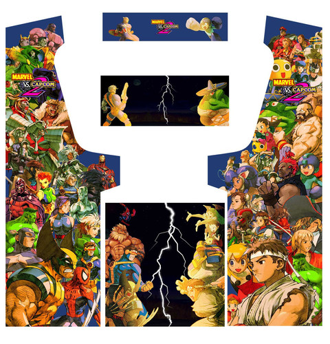 Marvel vs Capcom Geekpub Cabinet | Arcade Graphics