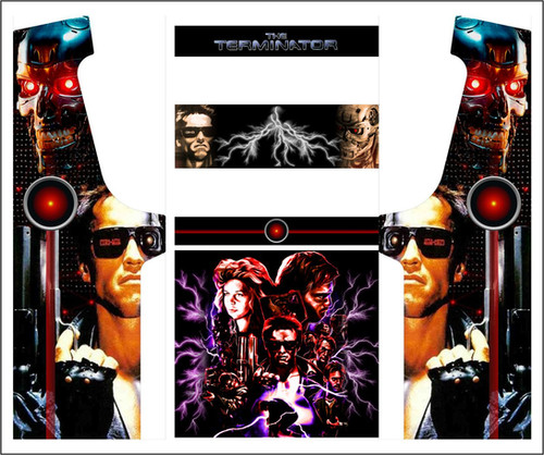 Terminator Geekpub Cabinet | Terminator Geekpub Vinyls | Arcade Graphics