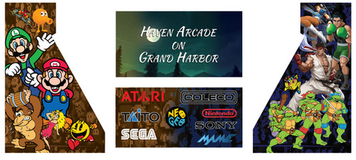 Multicade Bartop Cabinet | Multicade Bartop Artwork | Arcade Graphics