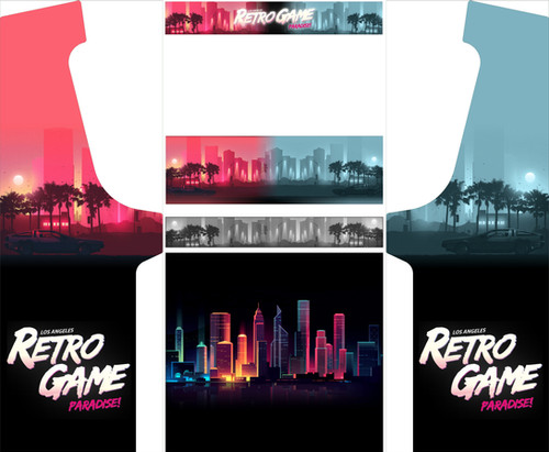 Retro Game Geekpub Cabinet | Retro Game Geekpub Vinyls | Arcade Graphics