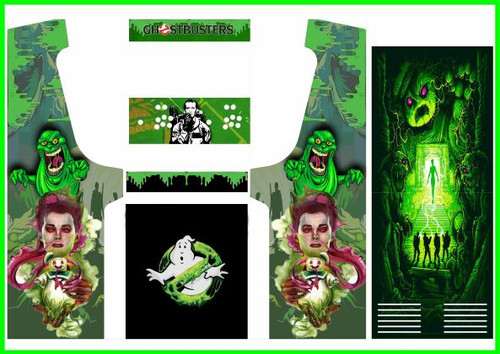 Ghostbusters Geekpub Cabinet | Arcade Graphics