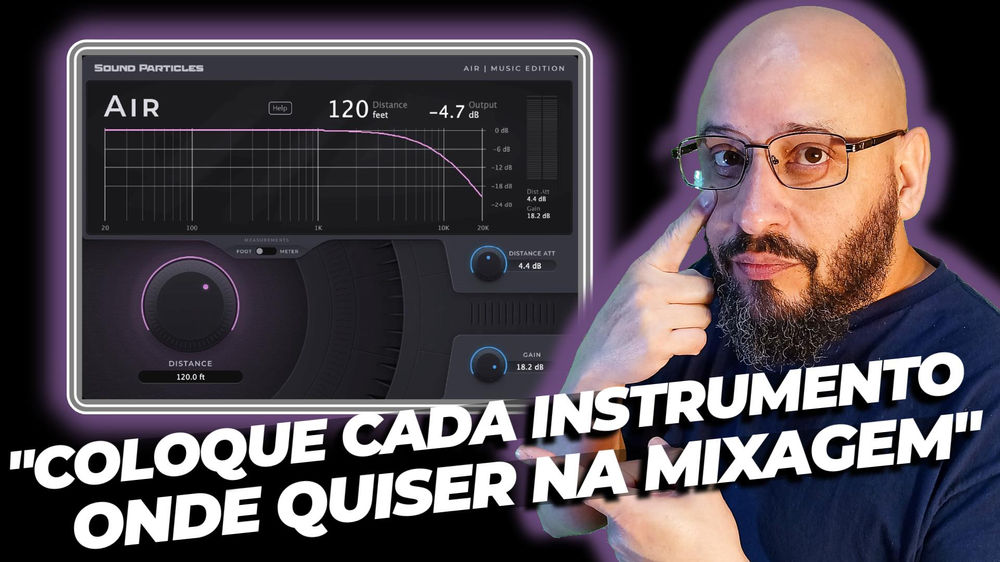"Air Music Edition" Controle a Profundidade de todos os Instrumentos da ...