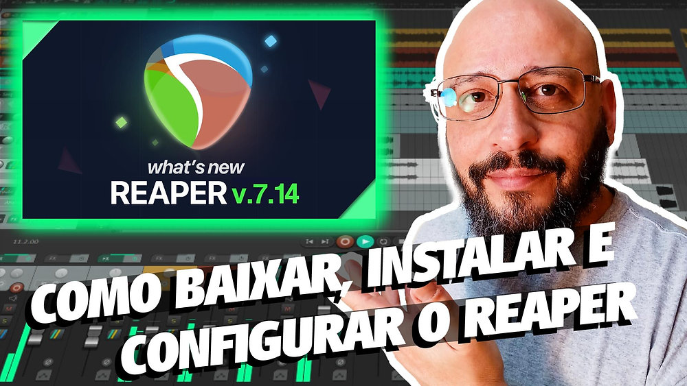 Como Baixar e Instalar "Reaper 7.14" / Do Zero
