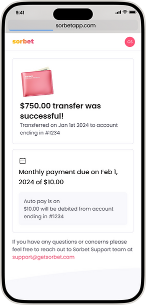 Sorbet PTO Cash Advance Solution | Paid Time Off Cash Out