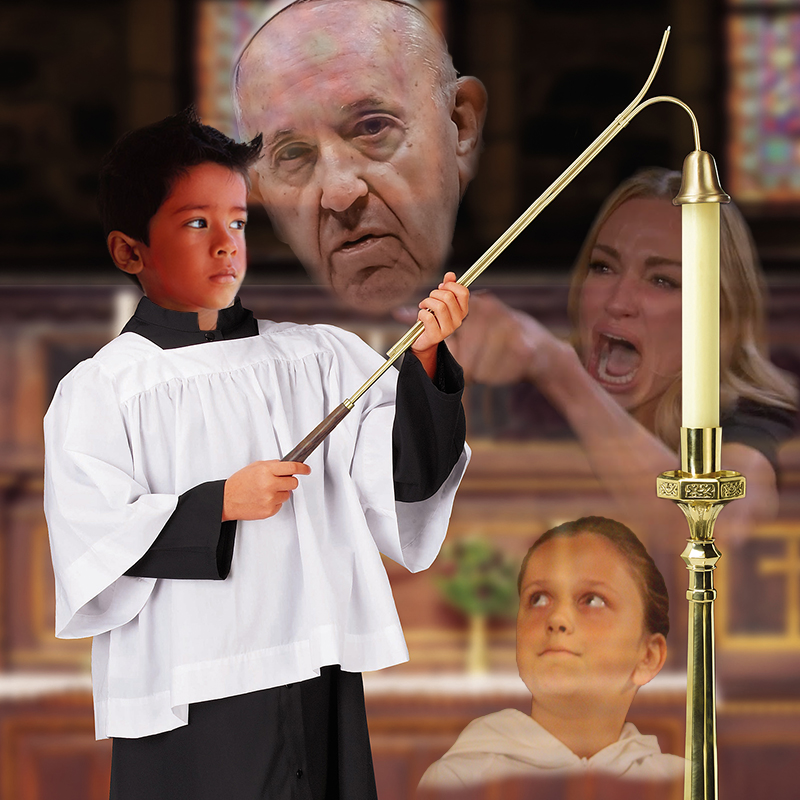 Altar Boy on Third Attempt to Extinguish Candle Really Feeling God's ...