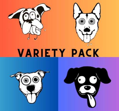 Variety Pack(16 lbs total, 4 of each flavor) | Drool Fuel Dog Food