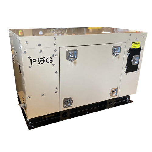 Vanguard 22 kW Gasoline Generator Enclosed With 25 Gallon Tank And Auto ...