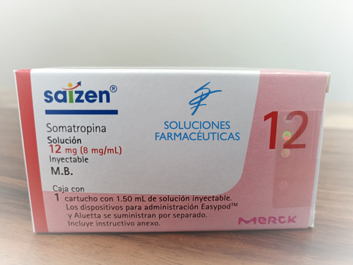 Saizen 12 MG - SOMATROPINA | Soluciones Farmacéuticas