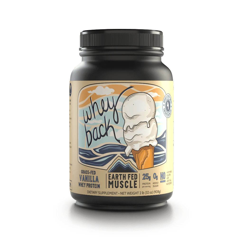 Earth Fed Muscle Grass-Fed Whey Isolate Protein | Supp Hub