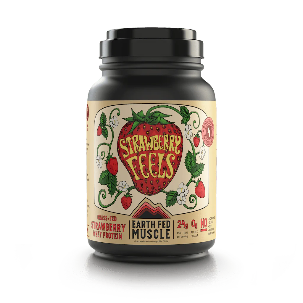 Earth Fed Muscle Grass-Fed Whey Isolate Protein | Supp Hub