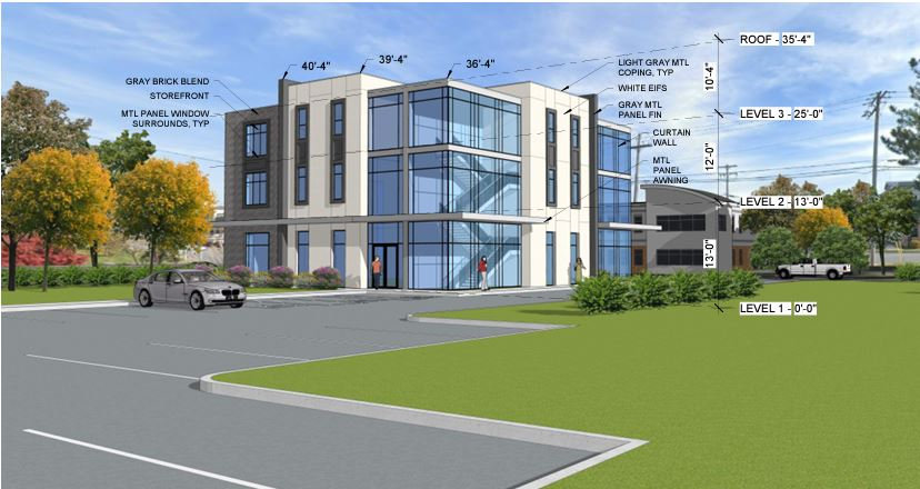 Owner Seeks to Build 40 ft. Commercial Building Next to Residential