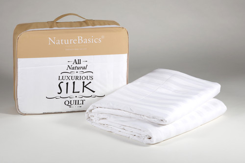 Nature Basics® Luxurious Silk Quilt | Nature Basics