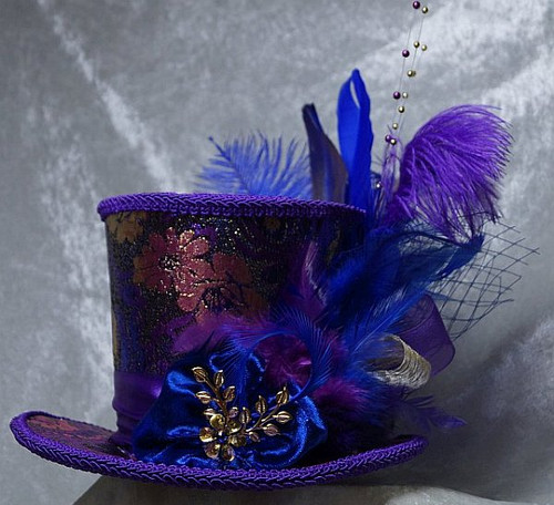 Royal blue and purple hat | Wildly Created | Ireland