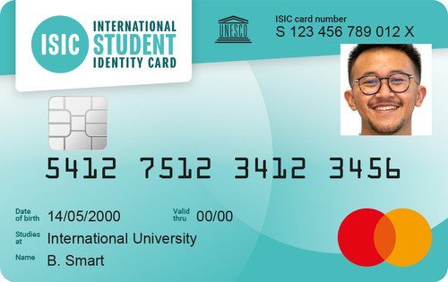 Customisable Branded Student Identity Card with Mastercard | ISIC Thailand