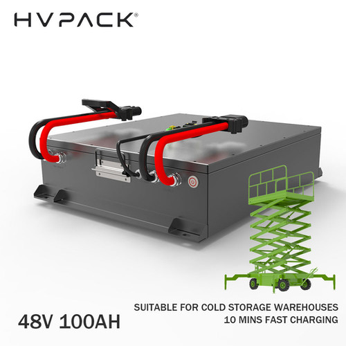 48V 100Ah Electric Elevating Work Platform Battery System | HVPACK