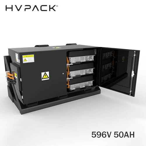 596V 50Ah Hybrid RTG Battery Pack System | HVPACK