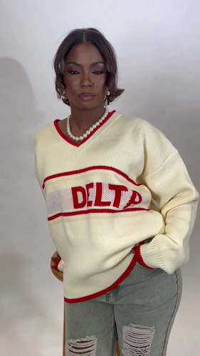 Oversized Delta sweater | House of Para