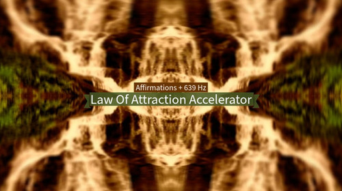 Law Of Attraction Accelerator (Affirmations + 639 Hz) | Hypnodaddy