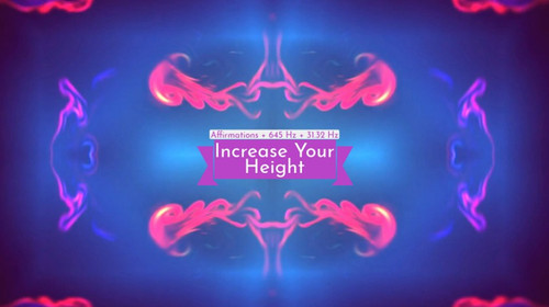 Increase Your Height (Affirmations + 645 Hz + 31 . 32 Hz) | Hypnodaddy