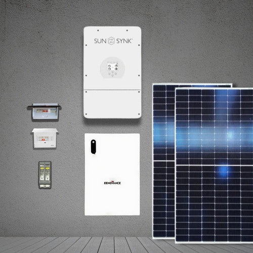 10Kw Sunsynk Inverter & 1 x 10.65KwH Battery & 16 x JA 560w Solar ...