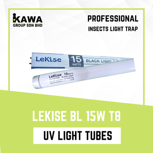 LEKISE 15W INSECT KILLER TUBE/ BLACK LIGHT ACTINIC TUBE (F15WT8/BL) | IKAWA Group Sdn. Bhd