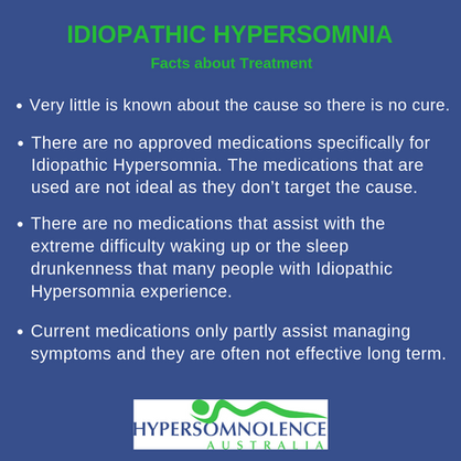 What is Idiopathic Hypersomnia/Hypersomnolence?