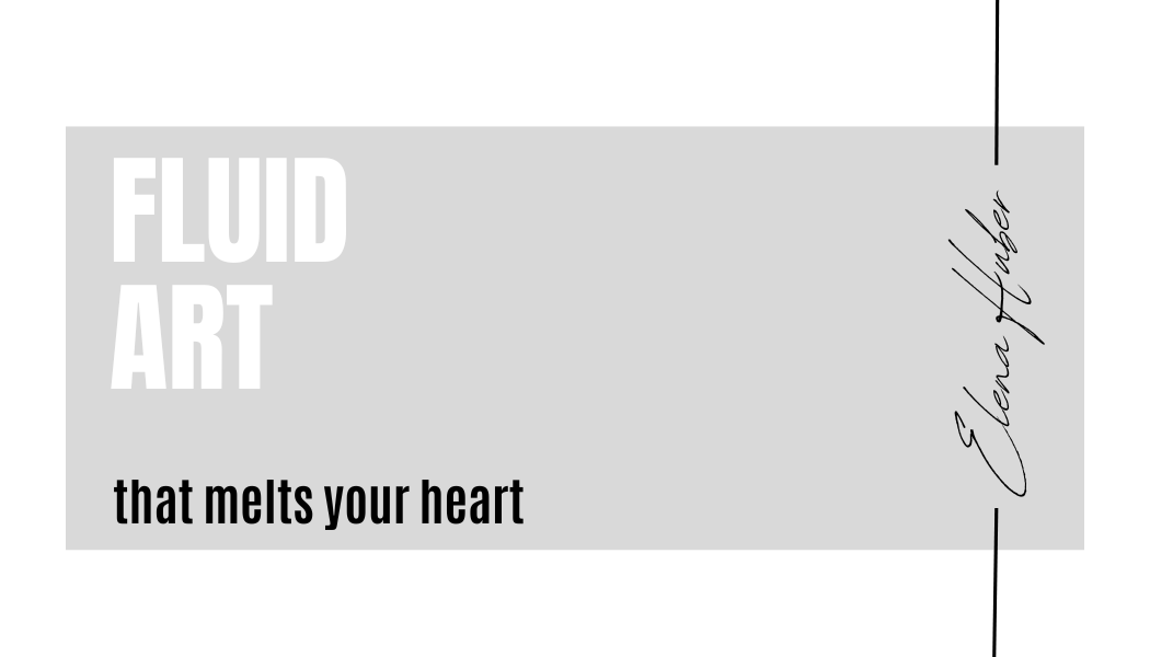 Fluid Art that melts your heart | ...created by Elena Huber | Affing