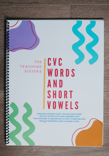 CVC/Vowels Activity Book | The Teaching Sisters