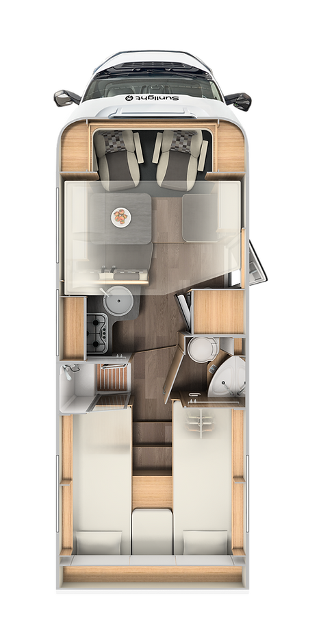 Sunlight T68 Adventure | Genie Camper