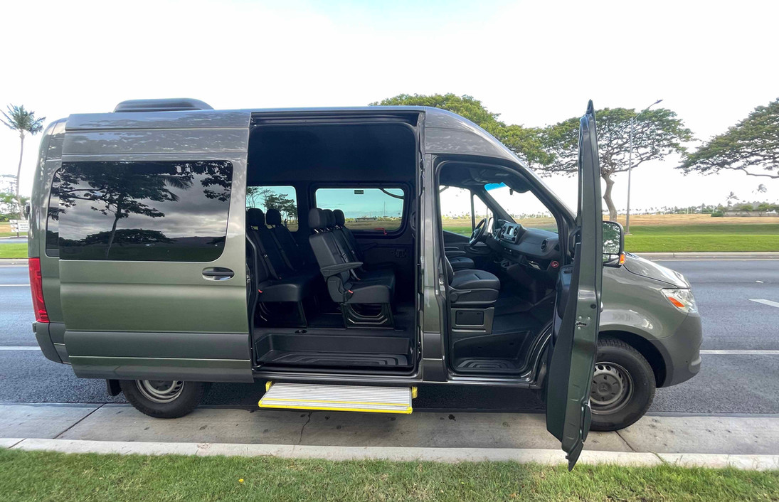 Mercedes Sprinter 12 Pax | Hawaii Rental Van