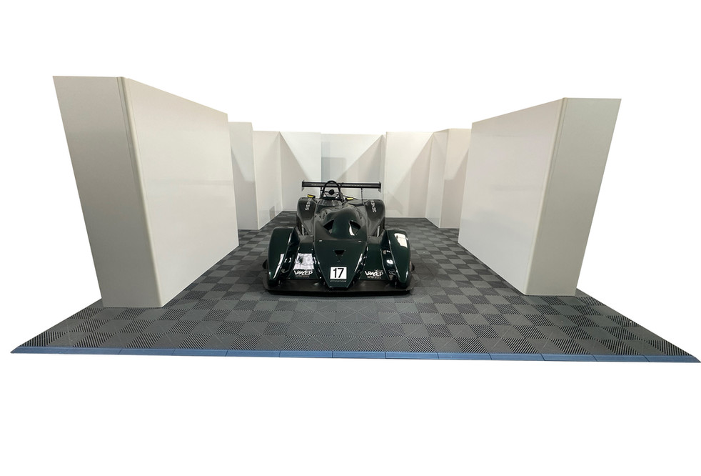 Vision Motorsport Engineering Race Car Pit Walling | Exhibition Stand ...