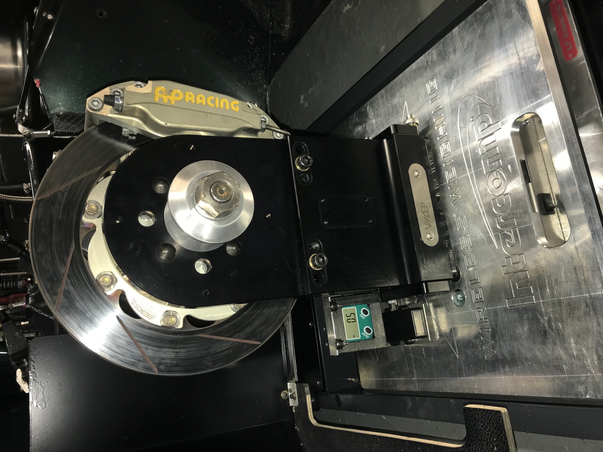 Race Car Hub Stands With Laser Tracking and Camber.