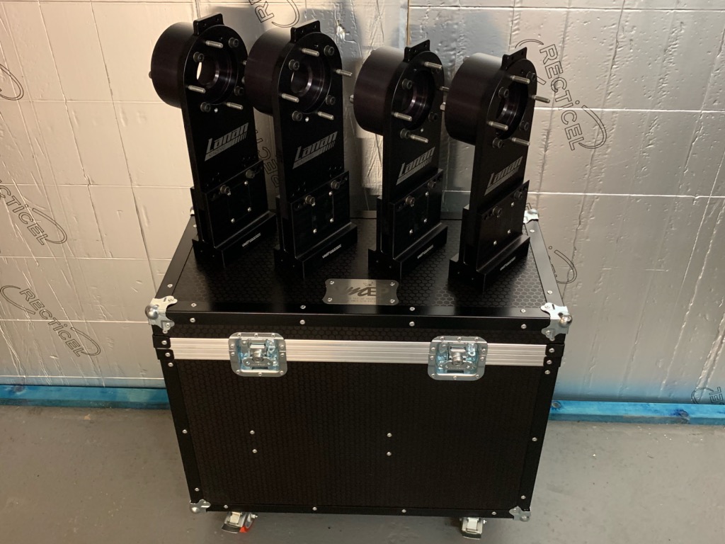 Race Car Hub Stands With Laser Tracking and Camber.