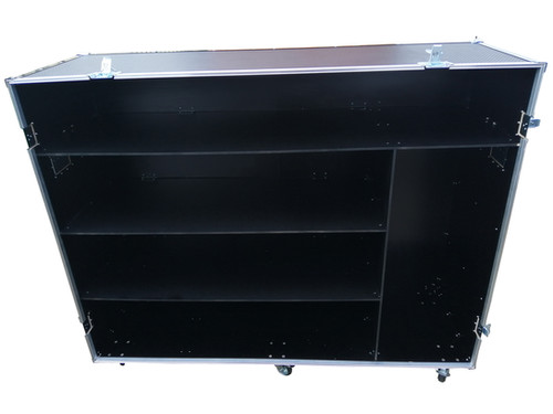 Wheeled Flight Case With Shelves and Single Piece Front Cover VME-Box10 ...