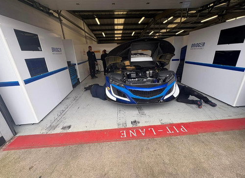 Pit Walling - Single Car Garage | Vision Motorsport