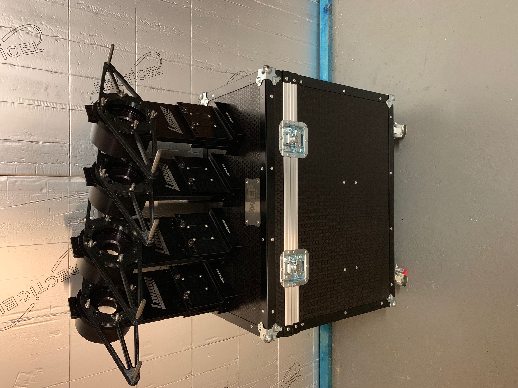 Race Car Hub Stands With Laser Tracking and Camber.