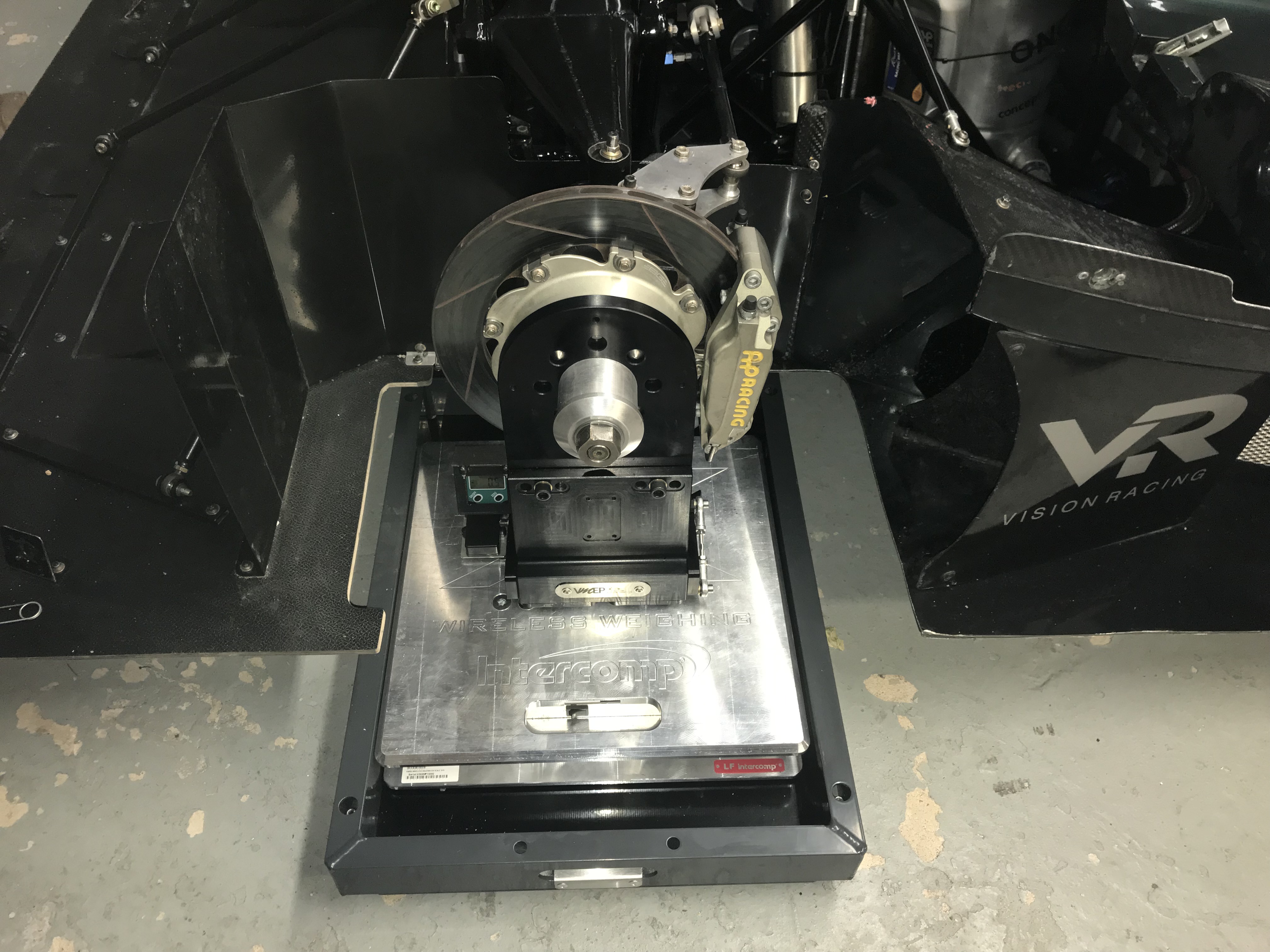 Race Car Hub Stands With Laser Tracking and Camber.