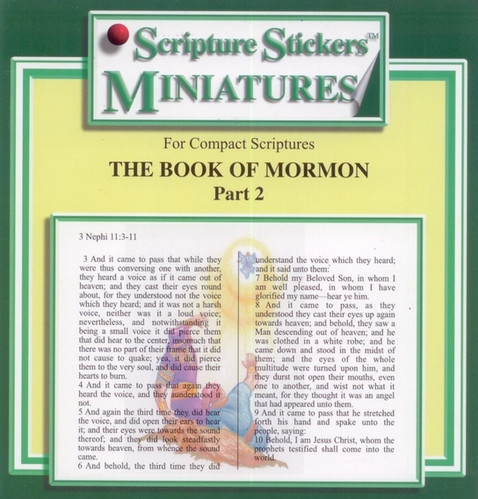 MINI - The Book of Mormon - Part 2 | Scripturestickers
