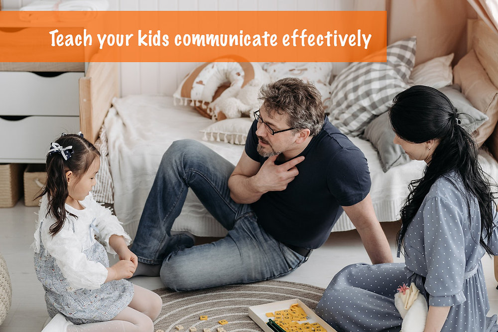 Tips to improve your child's communication skills at home