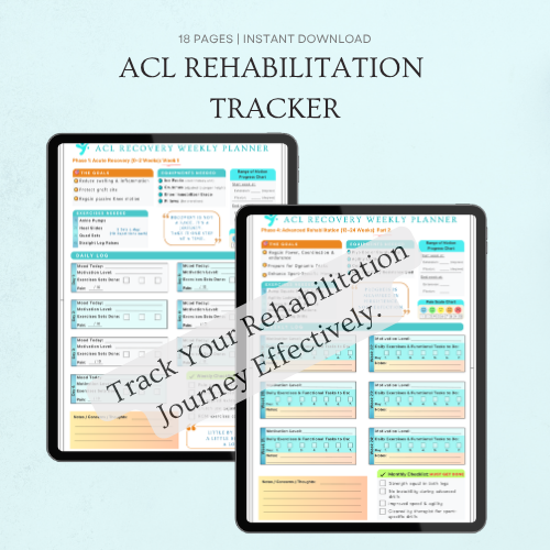 Anterior Circulate Ligament ACL Replacement Recovery Guide
