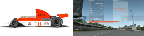 McLaren M23 1975 - Monza66 | Improveyourlaptime