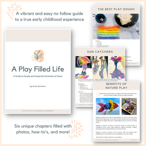 A Play Filled Life: A Guide to Simple and Impactful Activities at Home ...