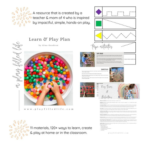 The Learn & Play Plan | A Play Filled Life