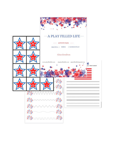 4th of July Activity Packet | A Play Filled Life
