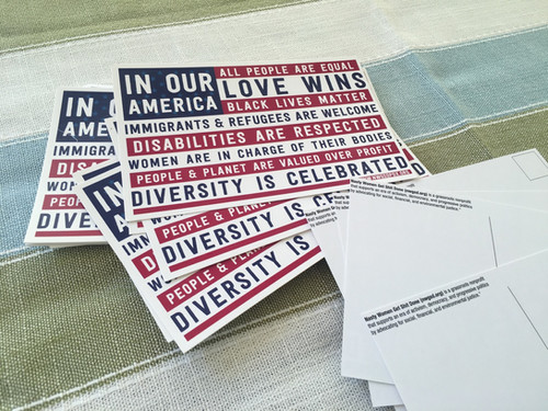 In Our America Postcards (Red, White & Blue) | In Our America