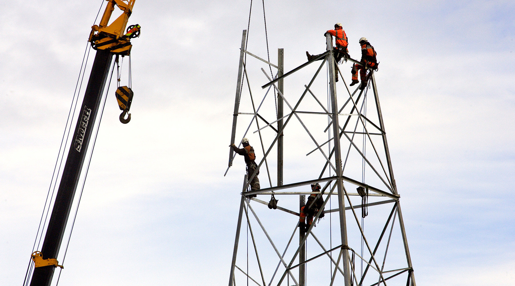 Woosh Wireless Transmission Tower Construction | GEOVERT