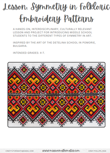 Lesson Plan: Symmetry in Folk Art Design | Mission:Mathematics