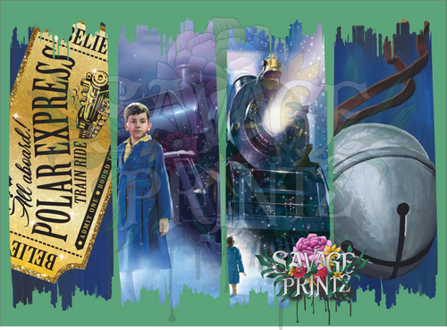 Polar Express Clip DTF TRANSFER | Savage Printz