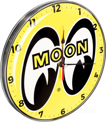 MOONEYES Clock | JackHammer Hot Rod